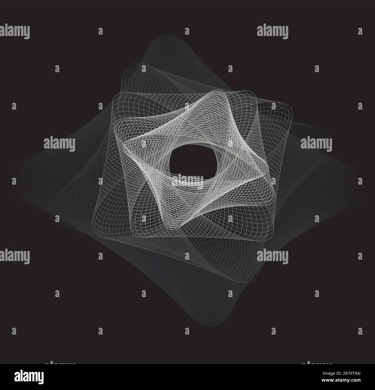 Vector illustration of abstract lined art Stock Vector Image & Art - Alamy