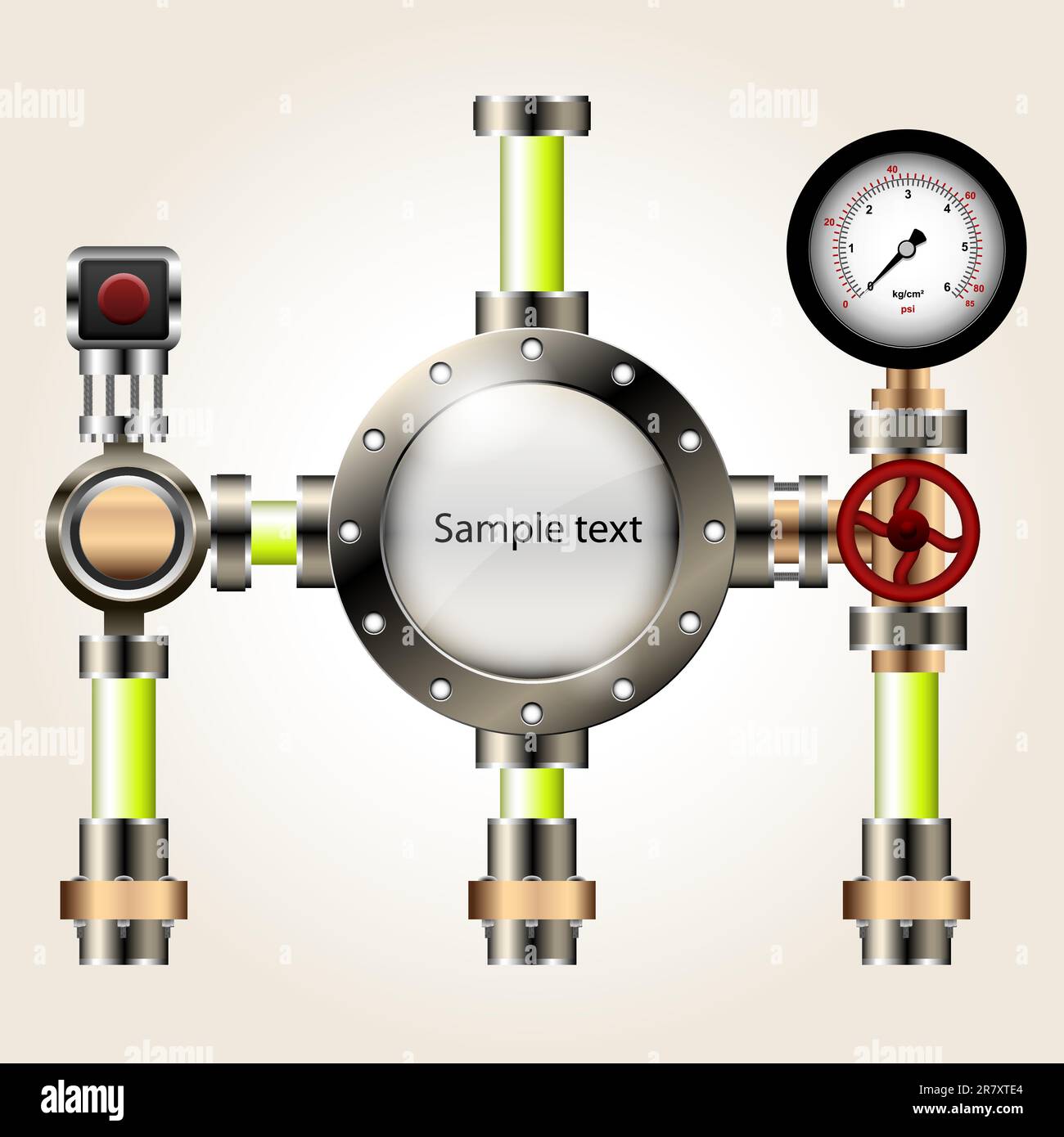 Industrial lighting Stock Vector Images - Alamy