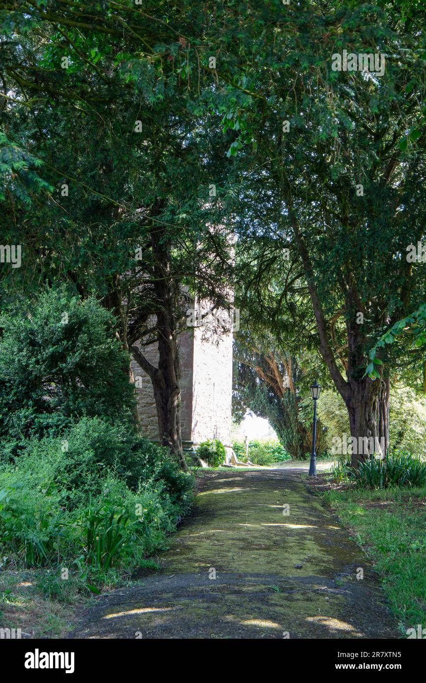 St. Michael's and All Angels Church, Edwyn Ralph Stock Photo - Alamy