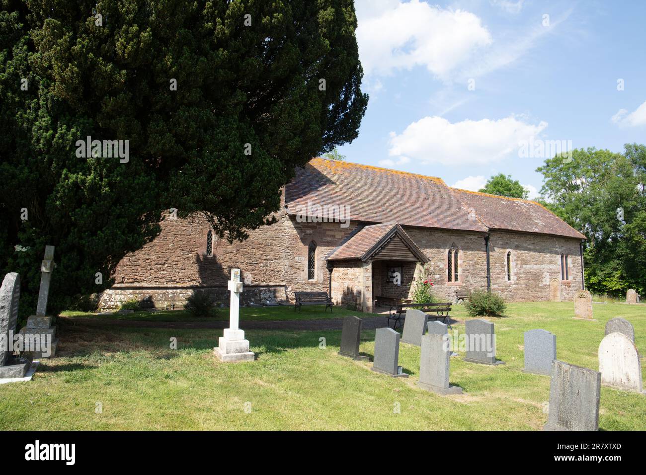 St. Michael's and All Angels Church, Edwyn Ralph Stock Photo - Alamy
