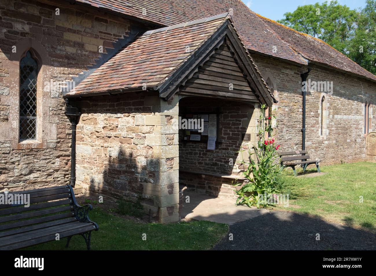 St. Michael's and All Angels Church, Edwyn Ralph Stock Photo - Alamy