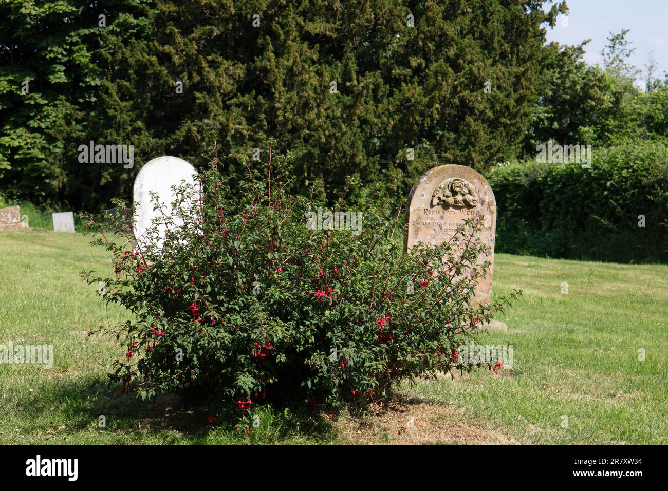 St. Michael's and All Angels Church, Edwyn Ralph Stock Photo - Alamy