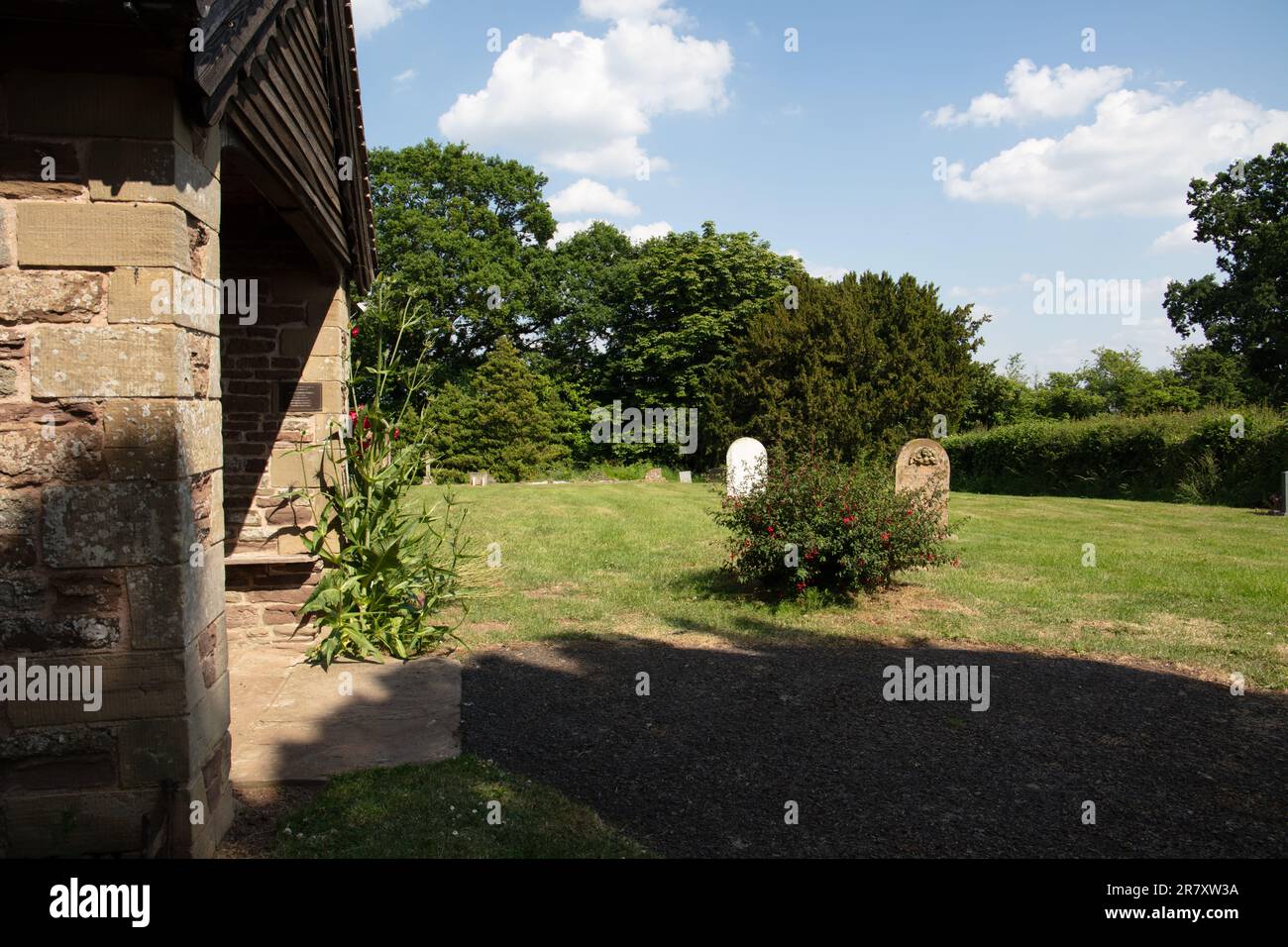 St. Michael's and All Angels Church, Edwyn Ralph Stock Photo - Alamy