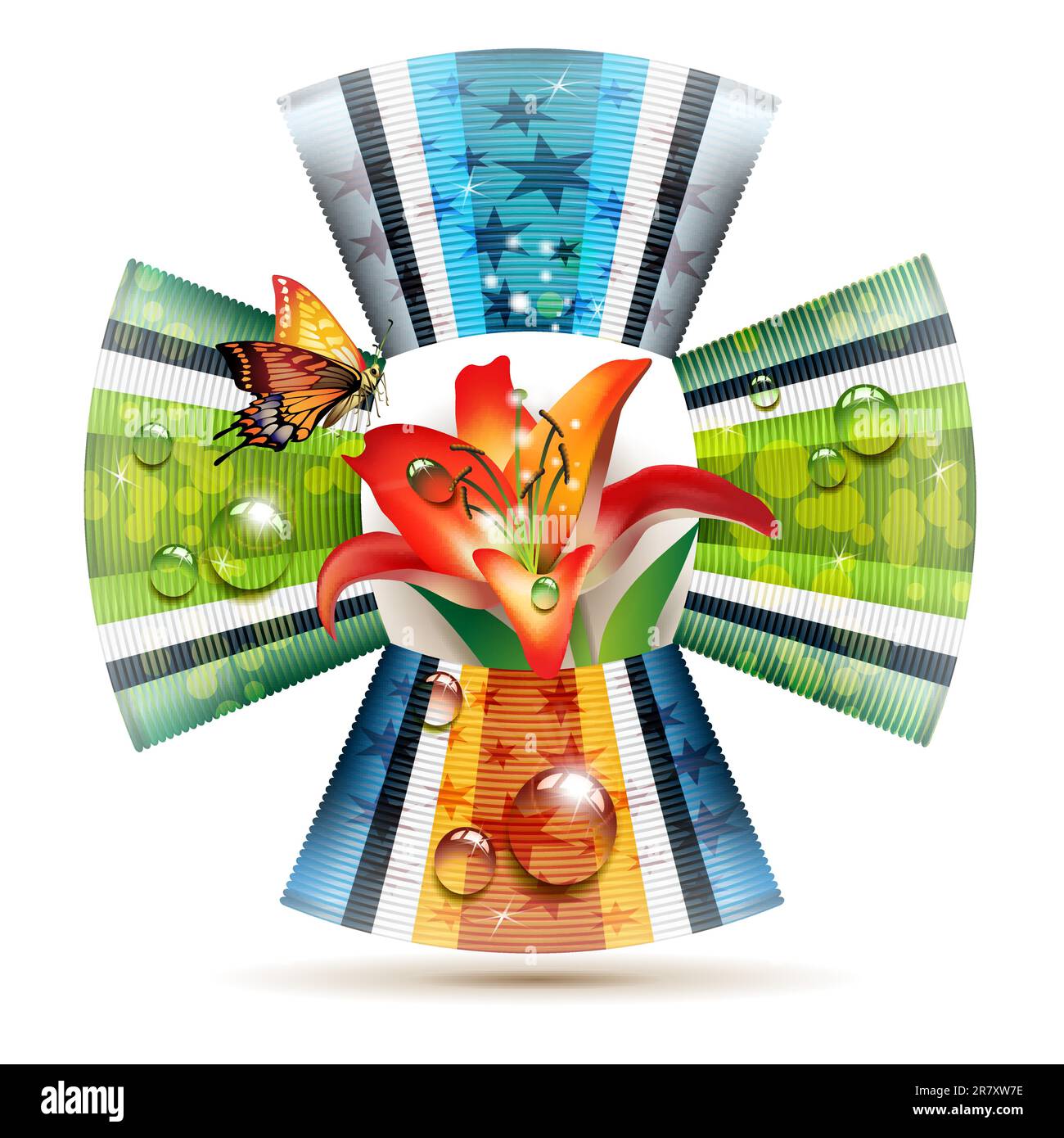 Lily life Stock Vector Images - Alamy