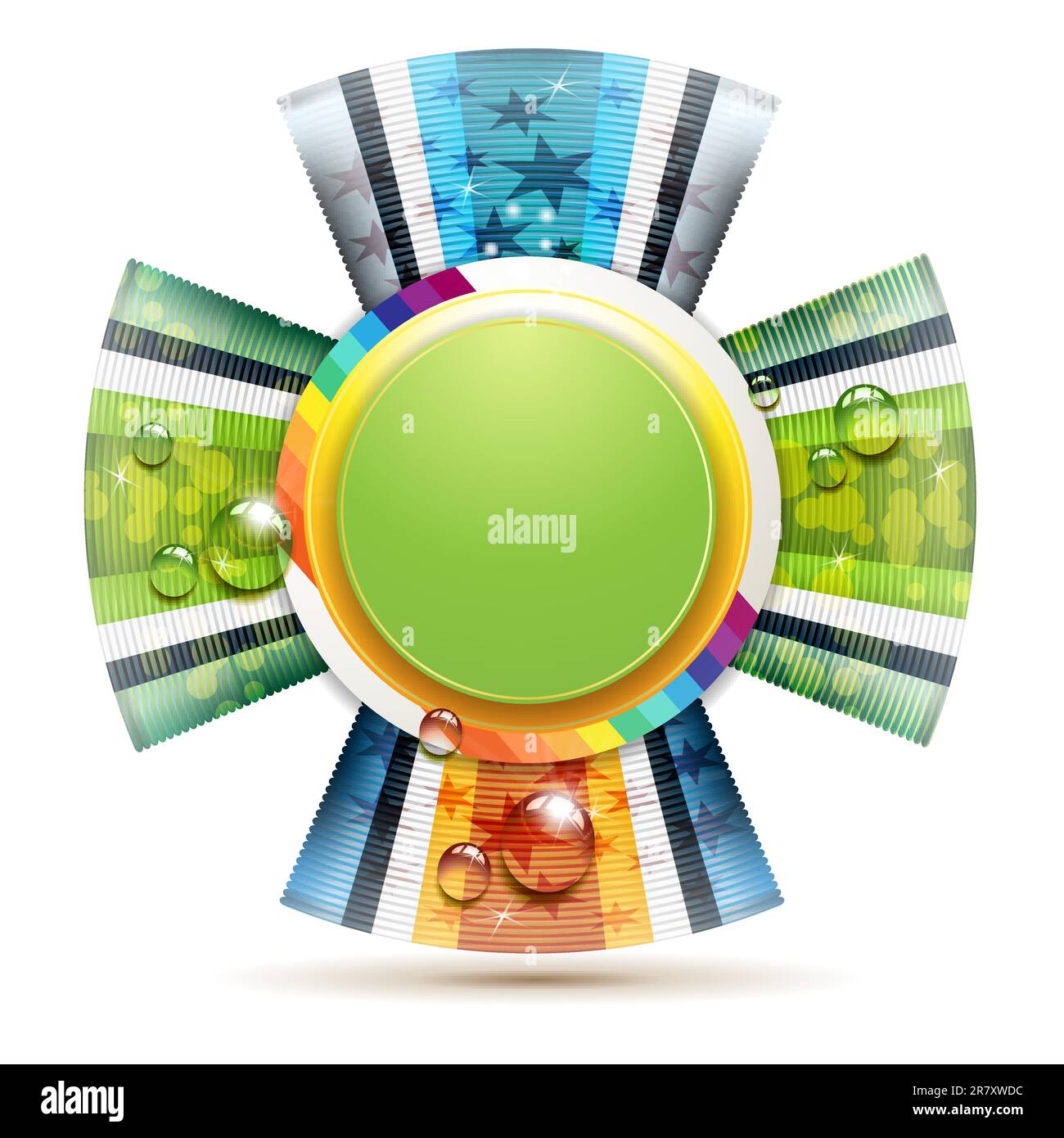 Banner design with colored textures Stock Vector Image & Art - Alamy