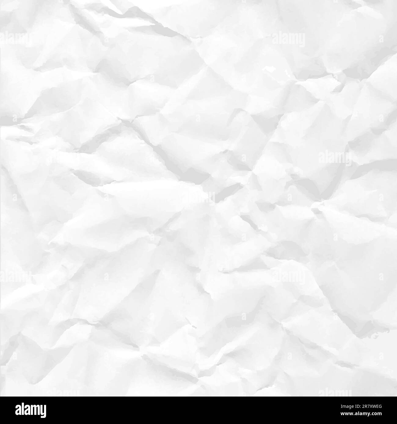 Paper crumpled seamless texture vector office background Stock Vector ...