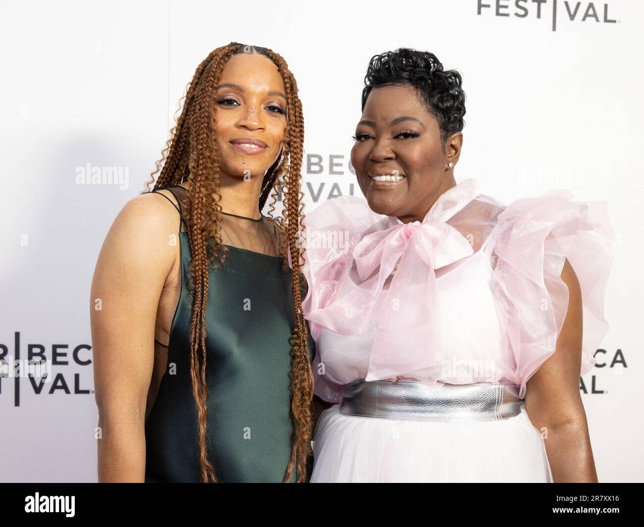 New York, NY, USA. 17th June, 2023. Shinelle Azoroh, Wanda Durant at ...