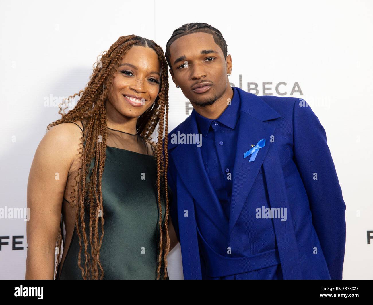 New York, NY, USA. 17th June, 2023. Shinelle Azoroh, Isaiah Hill at ...