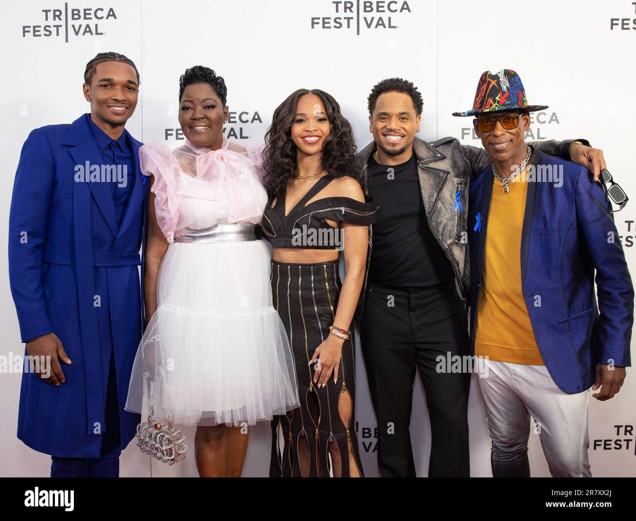 New York, NY, USA. 17th June, 2023. Isaiah Hill, Wanda Durant ...