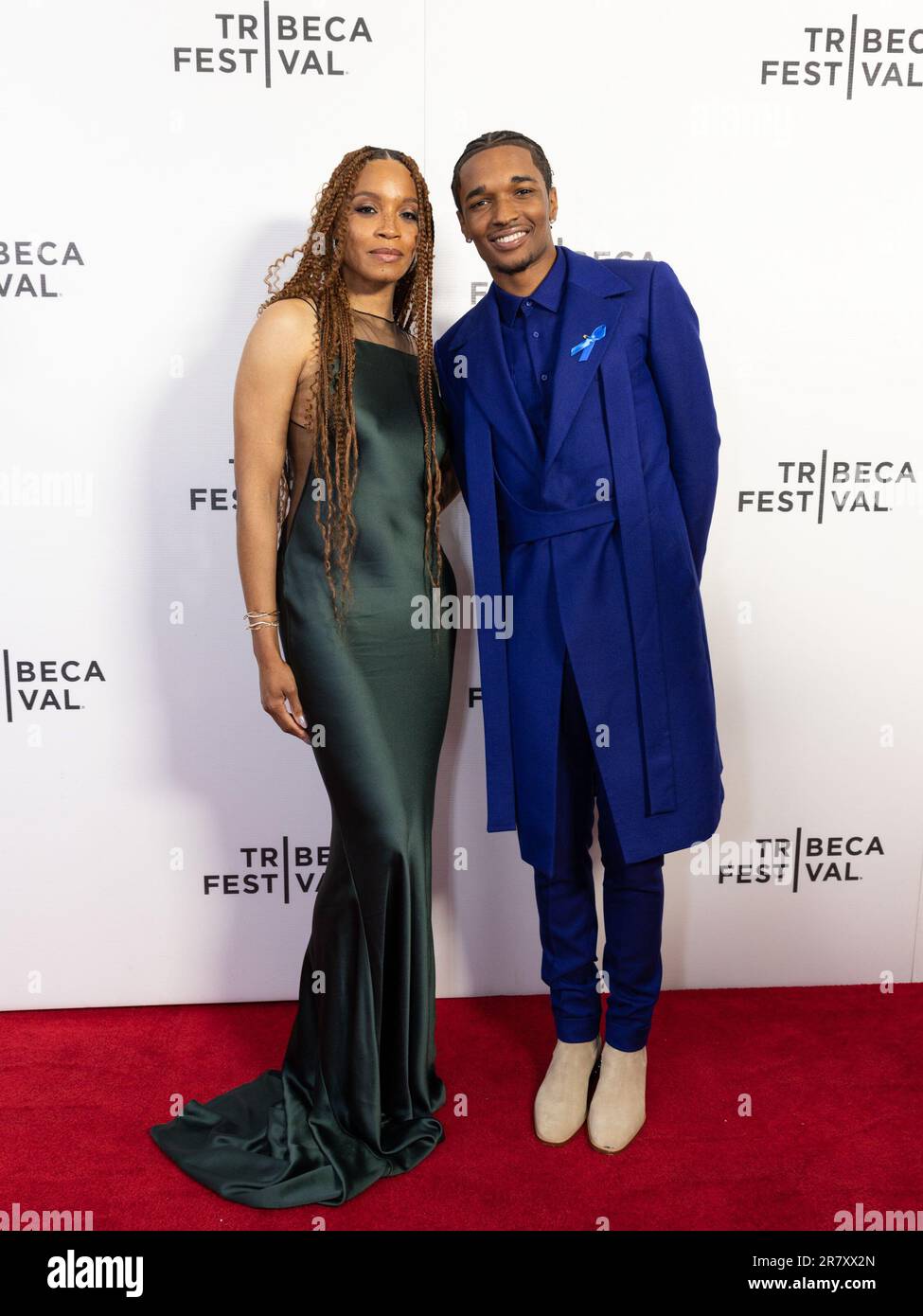 New York, NY, USA. 17th June, 2023. Shinelle Azoroh, Isaiah Hill at ...