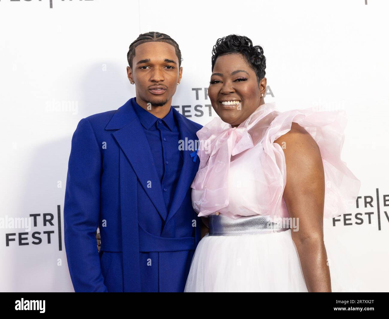New York, NY, USA. 17th June, 2023. Isaiah Hill, Wanda Durant at ...