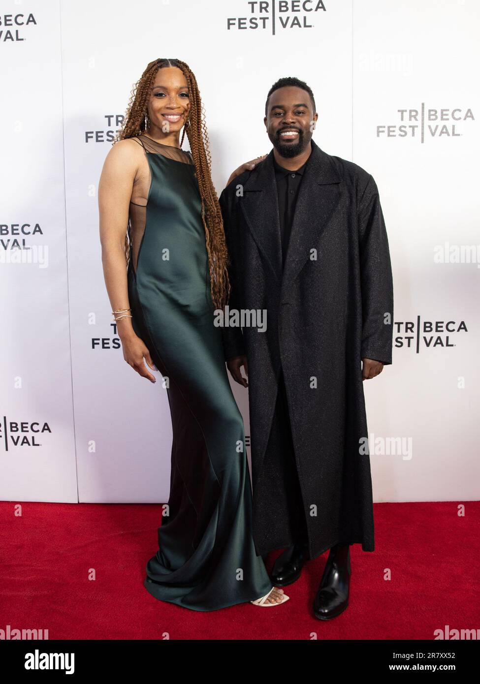 New York, NY, USA. 17th June, 2023. Shinelle Azoroh, Tobie Windham at arrivals for SWAGGER ...