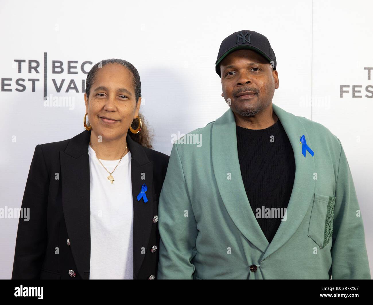 New York, NY, USA. 17th June, 2023. Gina Prince Bythewood, Reggie Rock ...