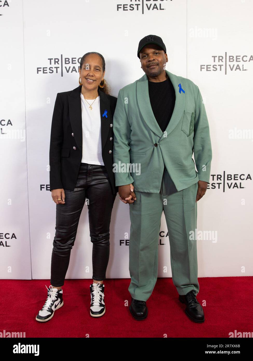 New York, NY, USA. 17th June, 2023. Gina Prince Bythewood, Reggie Rock ...