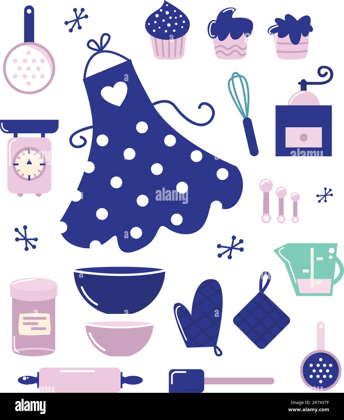 Prepare for baking Stock Vector Images - Alamy