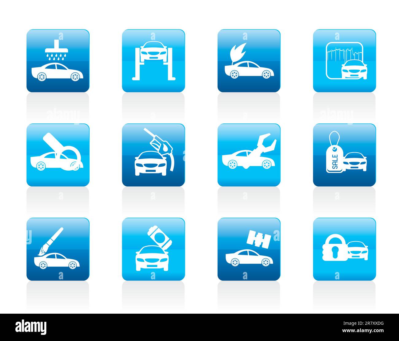 Car glass padlock Stock Vector Images - Alamy
