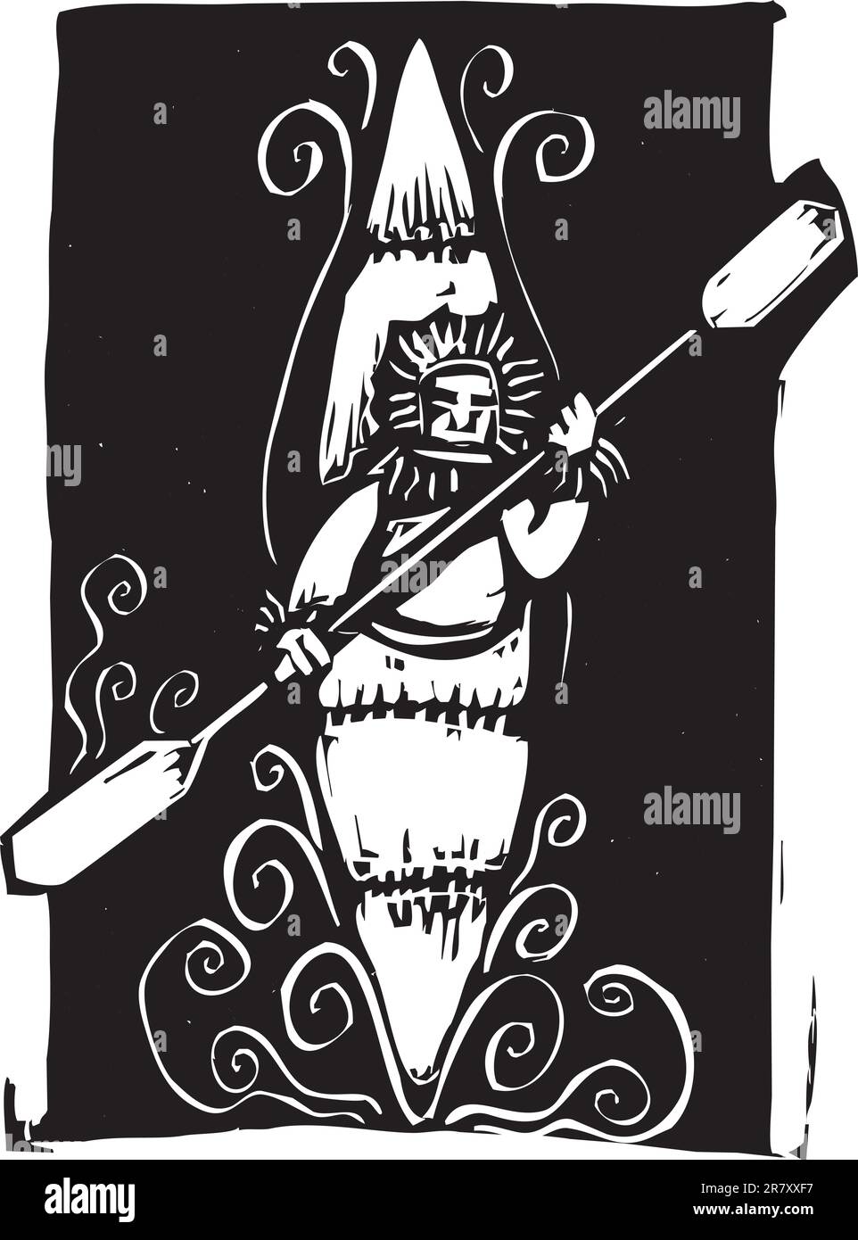 Traditional inuit kayak hi-res stock photography and images - Alamy