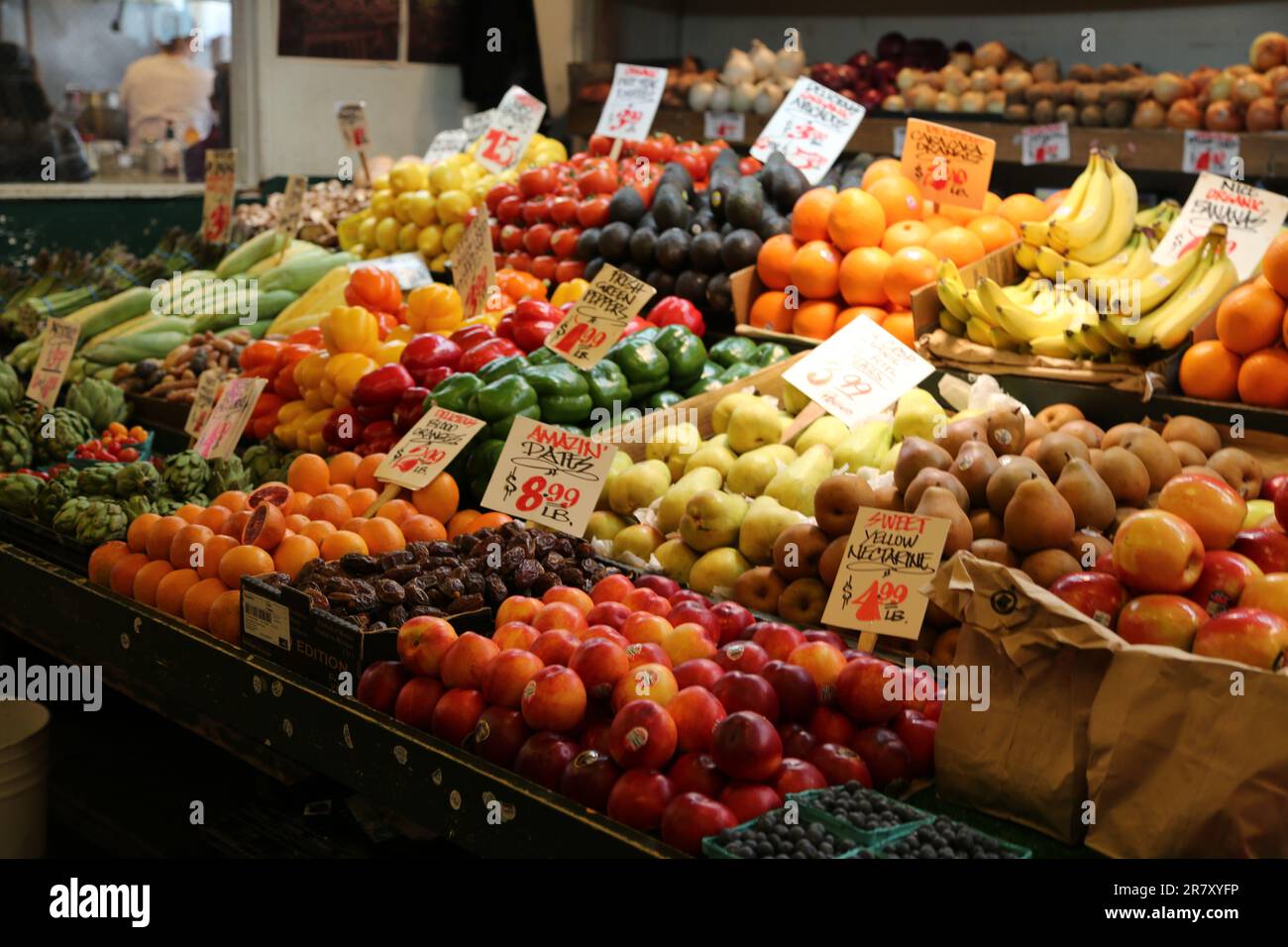 Pikes Place Seattle, Washington Stock Photo - Alamy