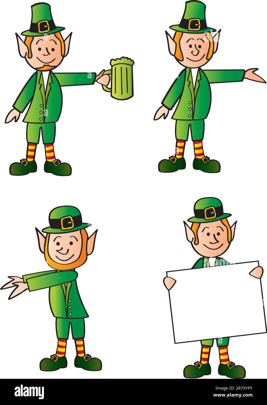 Beer cartoon in character Stock Vector Images - Alamy