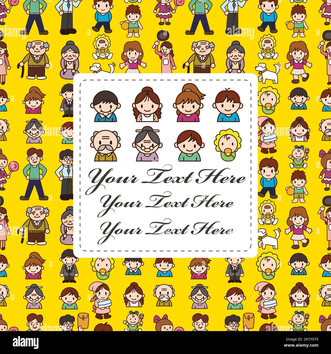 Gran parent Stock Vector Images - Alamy