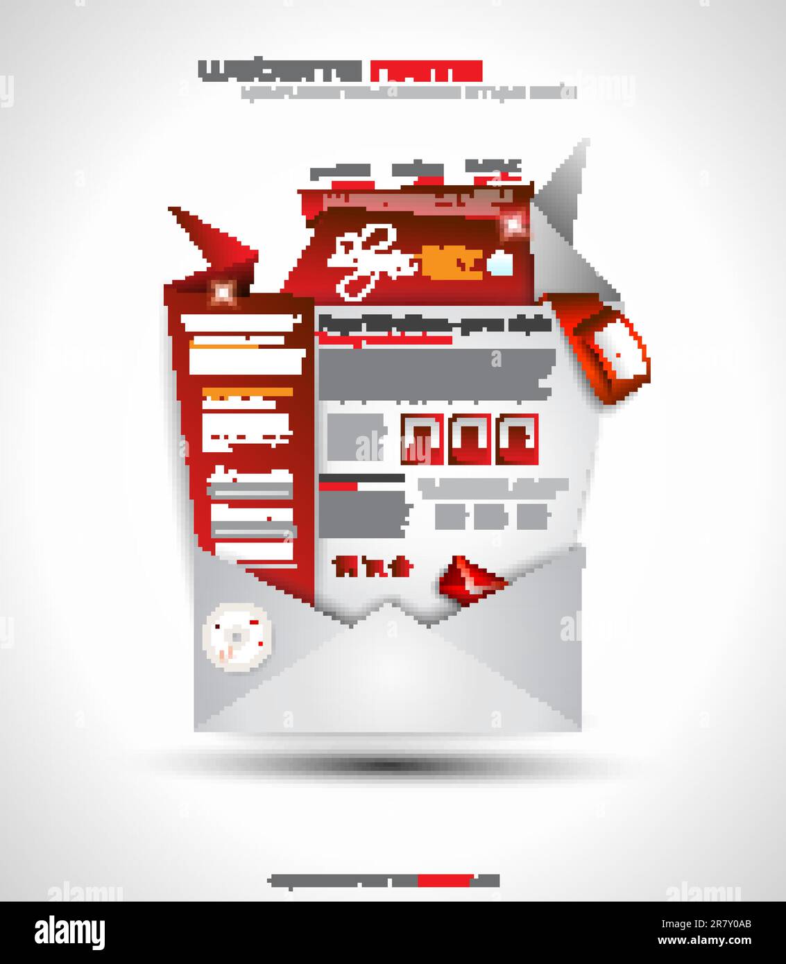 Origami Website - Elegant Design for Business Presentations. Template ...