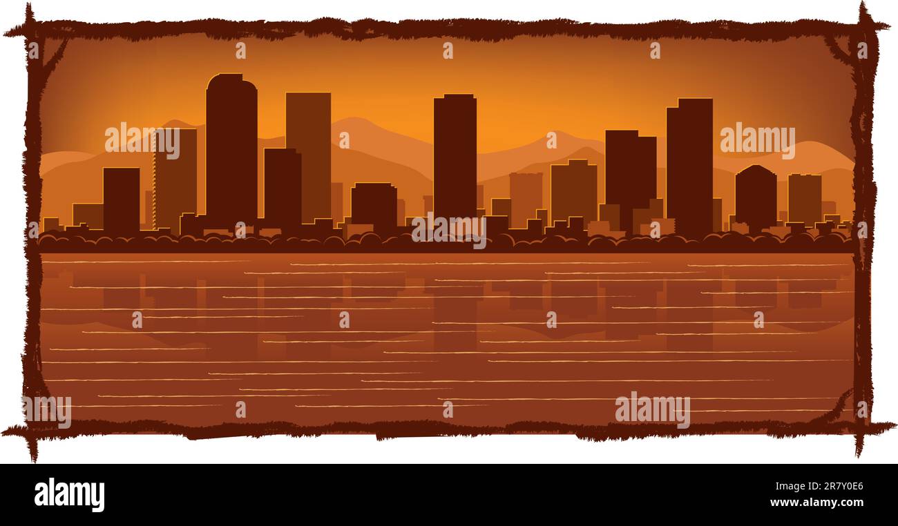 Beautiful building in nice Stock Vector Images - Alamy