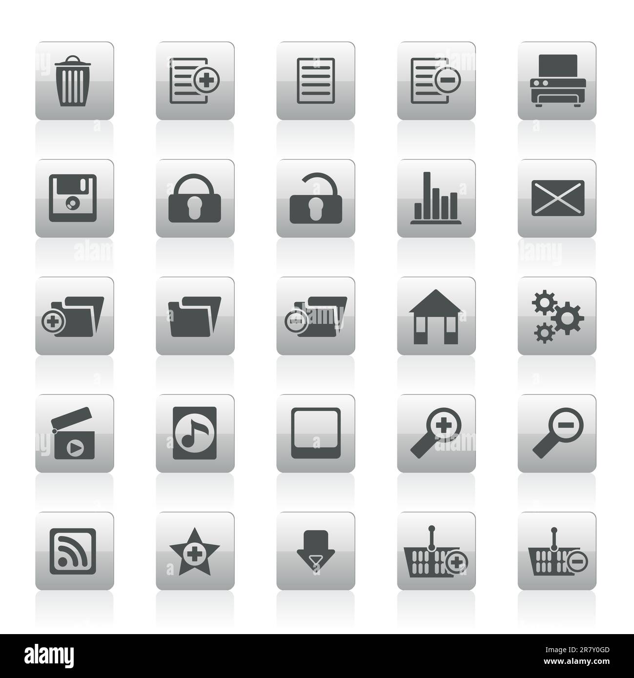 Bin detail Stock Vector Images - Alamy