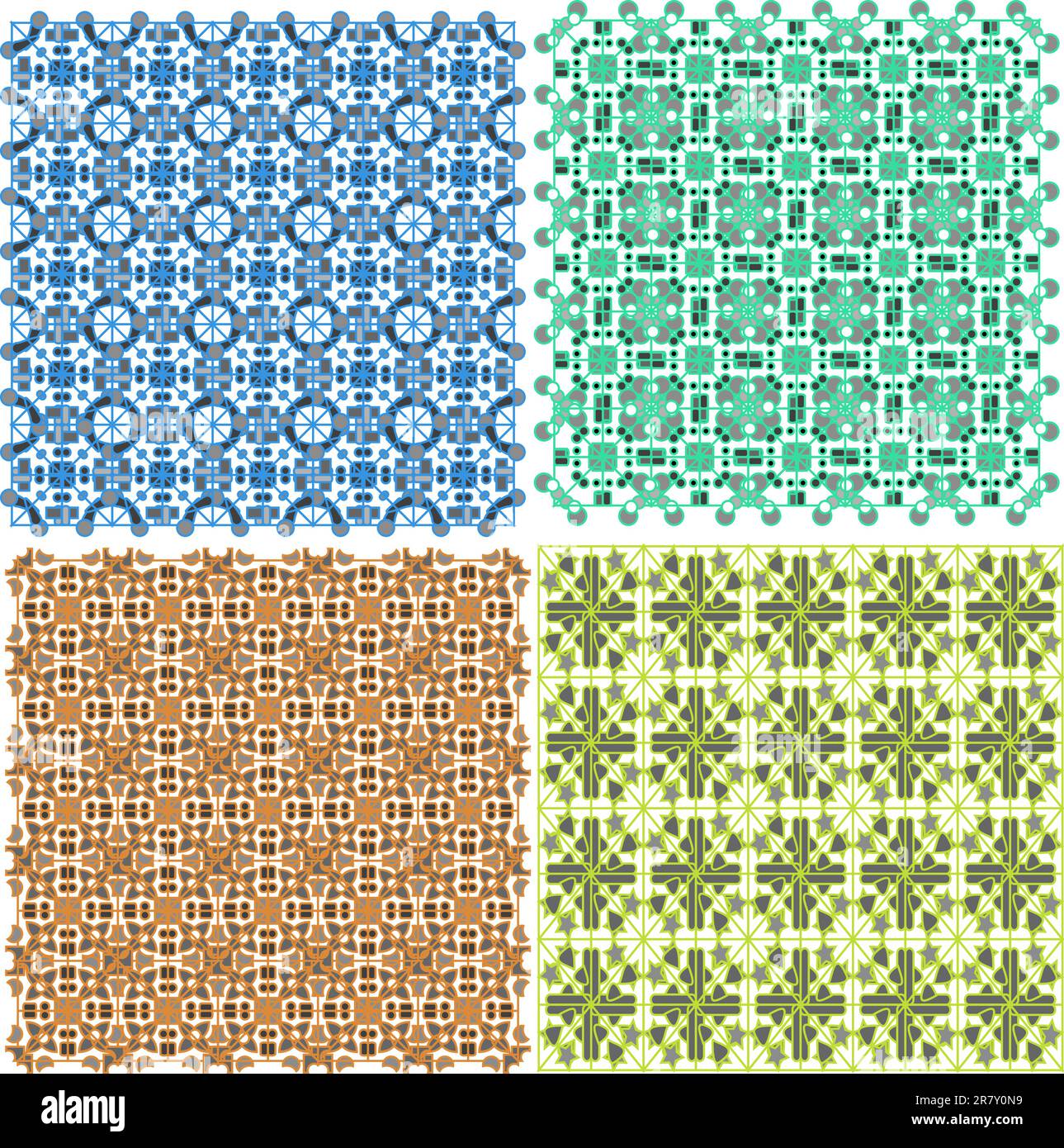 Vintage fence Stock Vector Images - Alamy
