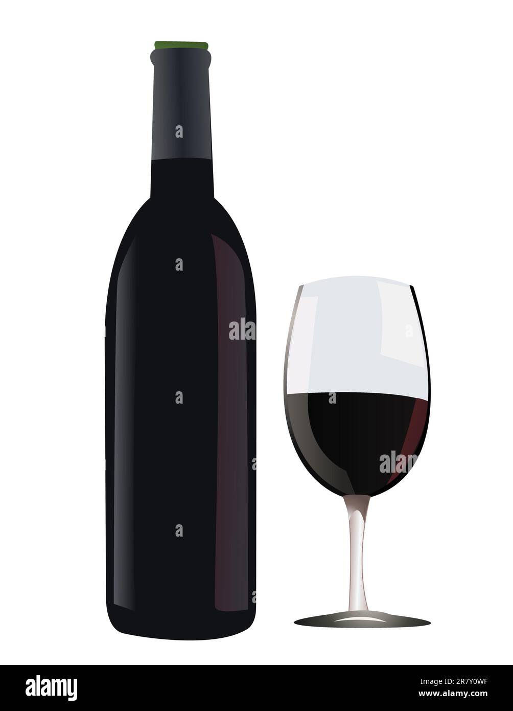 red wine vector Stock Vector Image & Art - Alamy