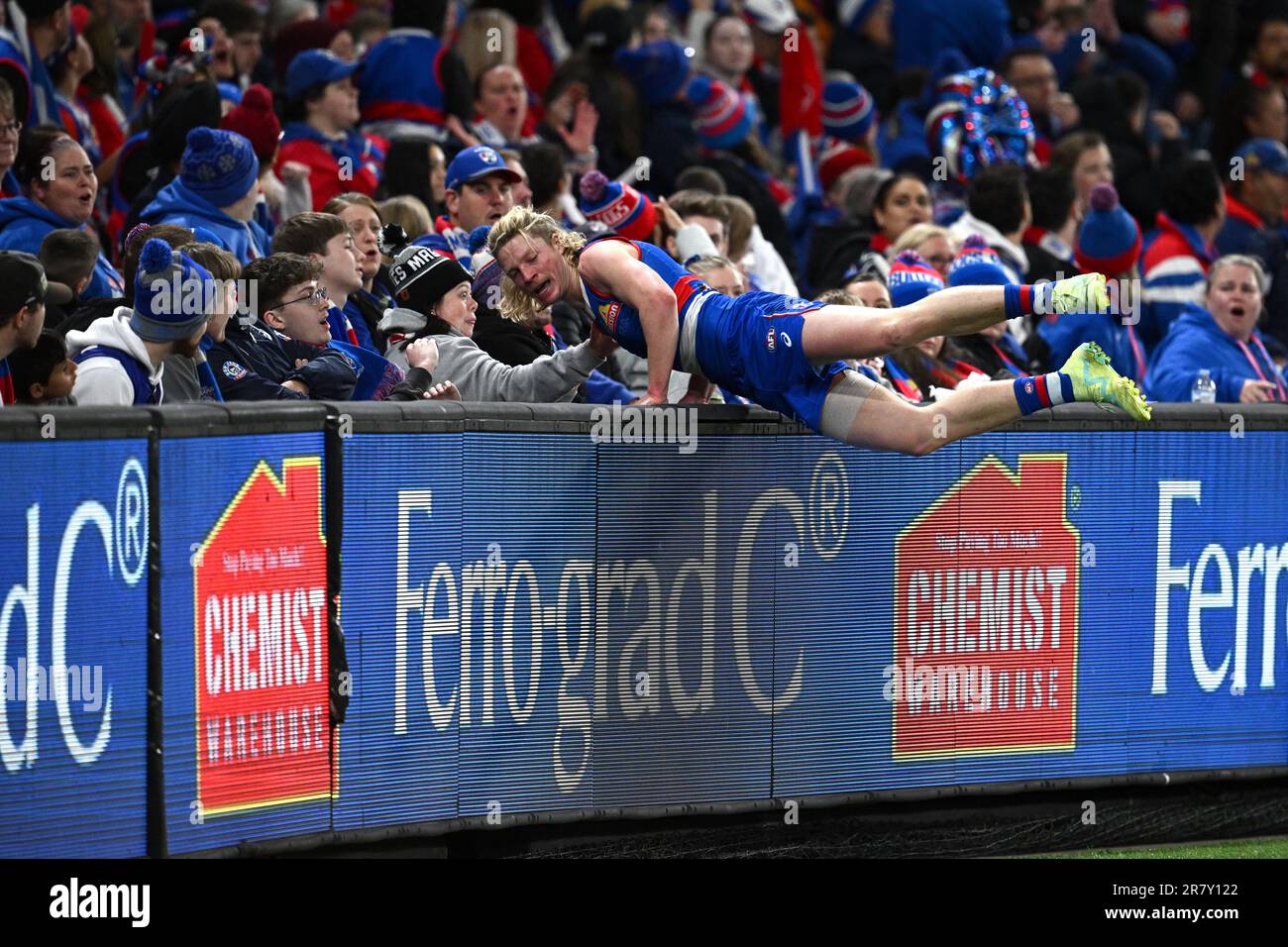 Melbourne, Australia. 18th June, 2023. Cody Weightman of Western ...