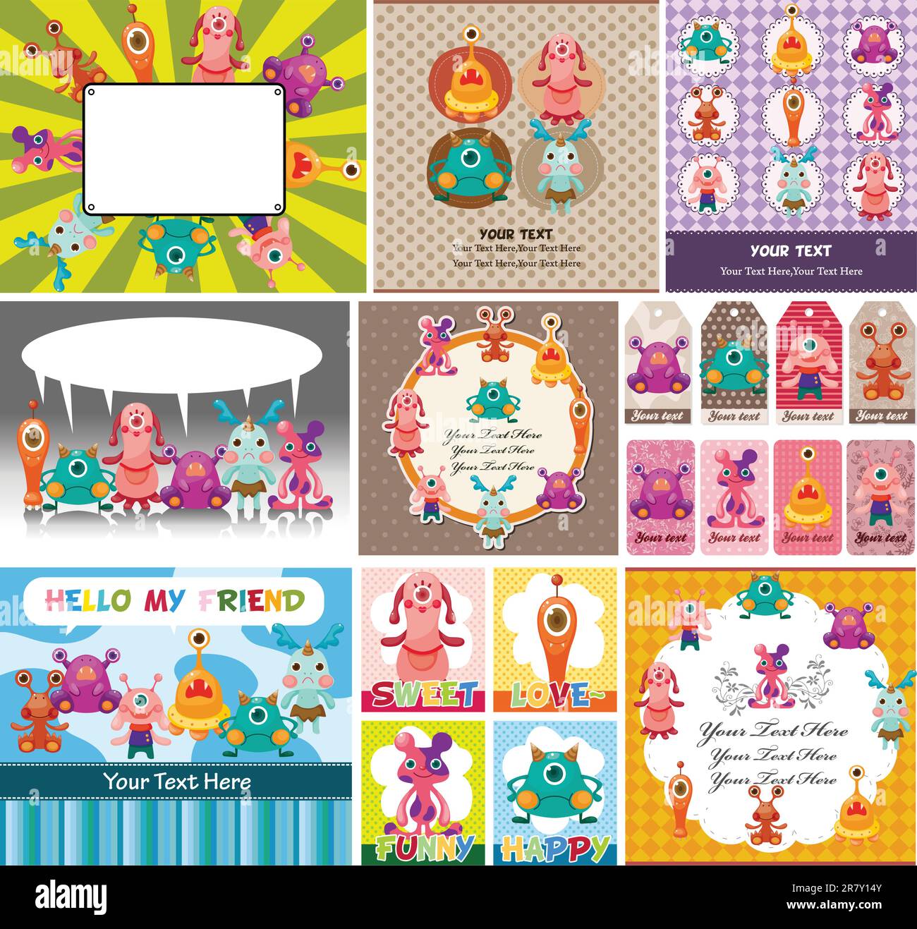 Human monster Stock Vector Images - Alamy
