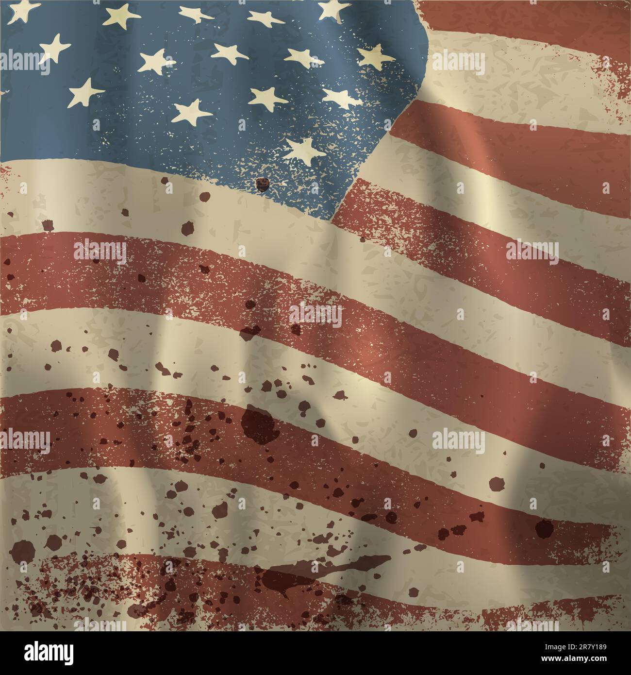 Dry blood spot Stock Vector Images - Alamy