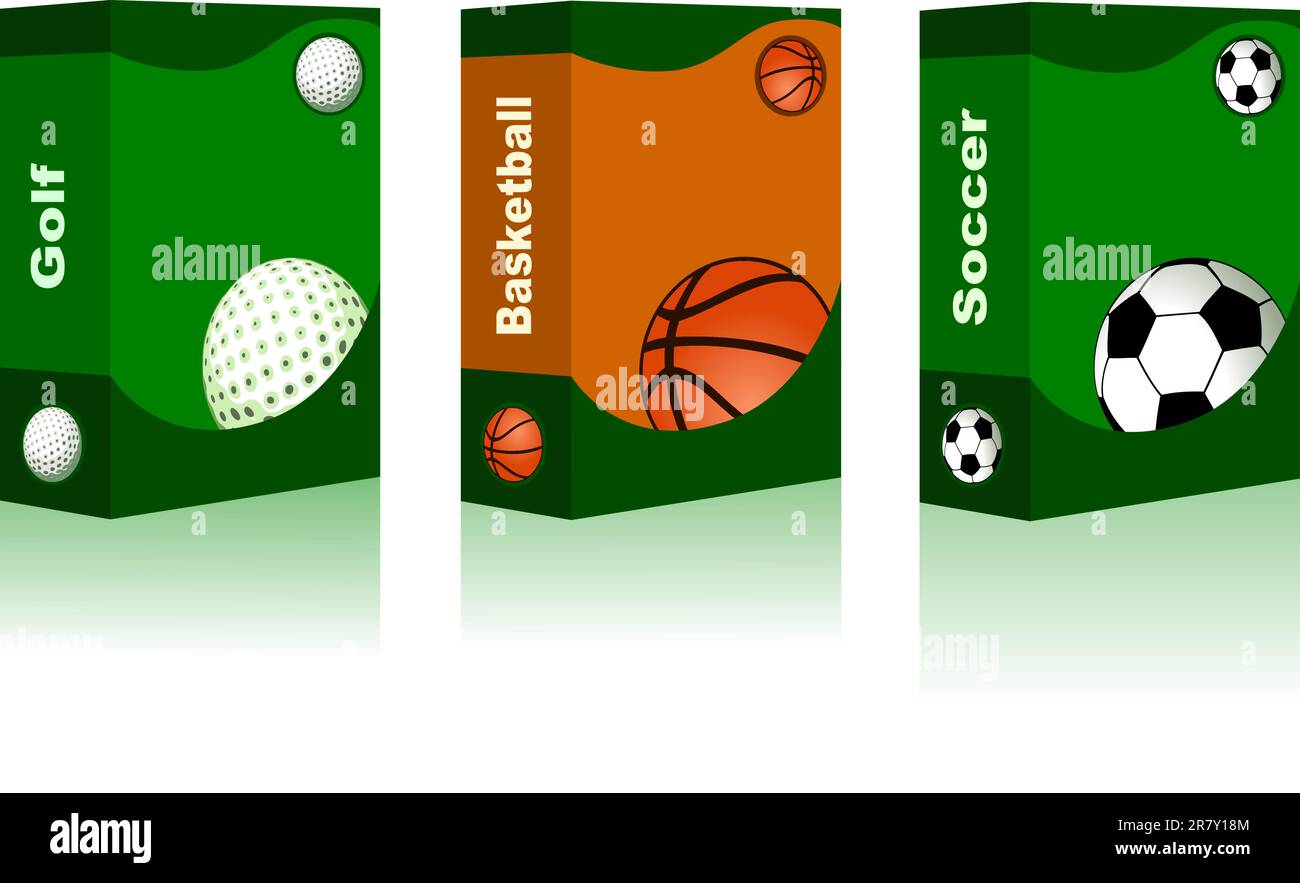 Sports soccer shop Stock Vector Images - Alamy