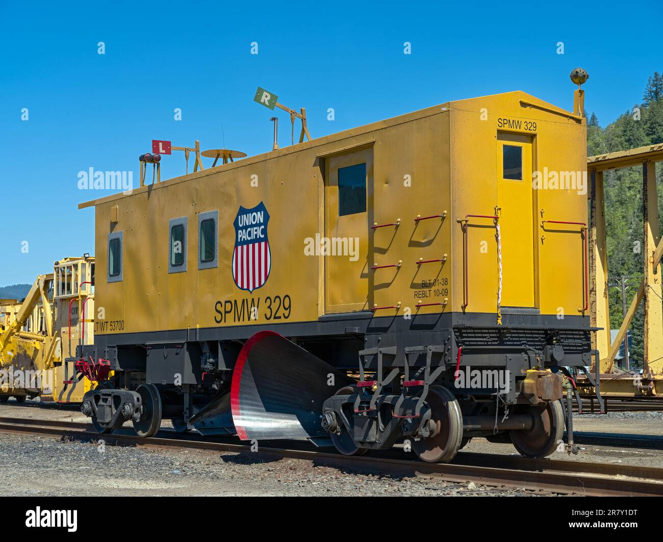 The historic SPMW329 Flanger was built in 1938 Stock Photo - Alamy