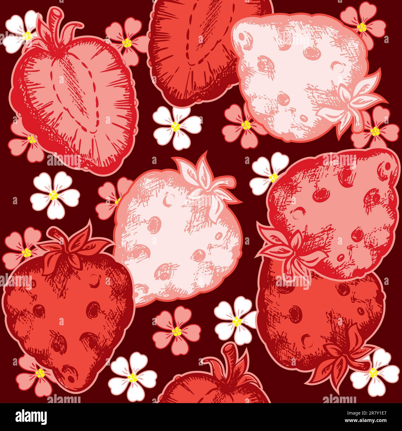 Juicy pattern Stock Vector Images - Alamy