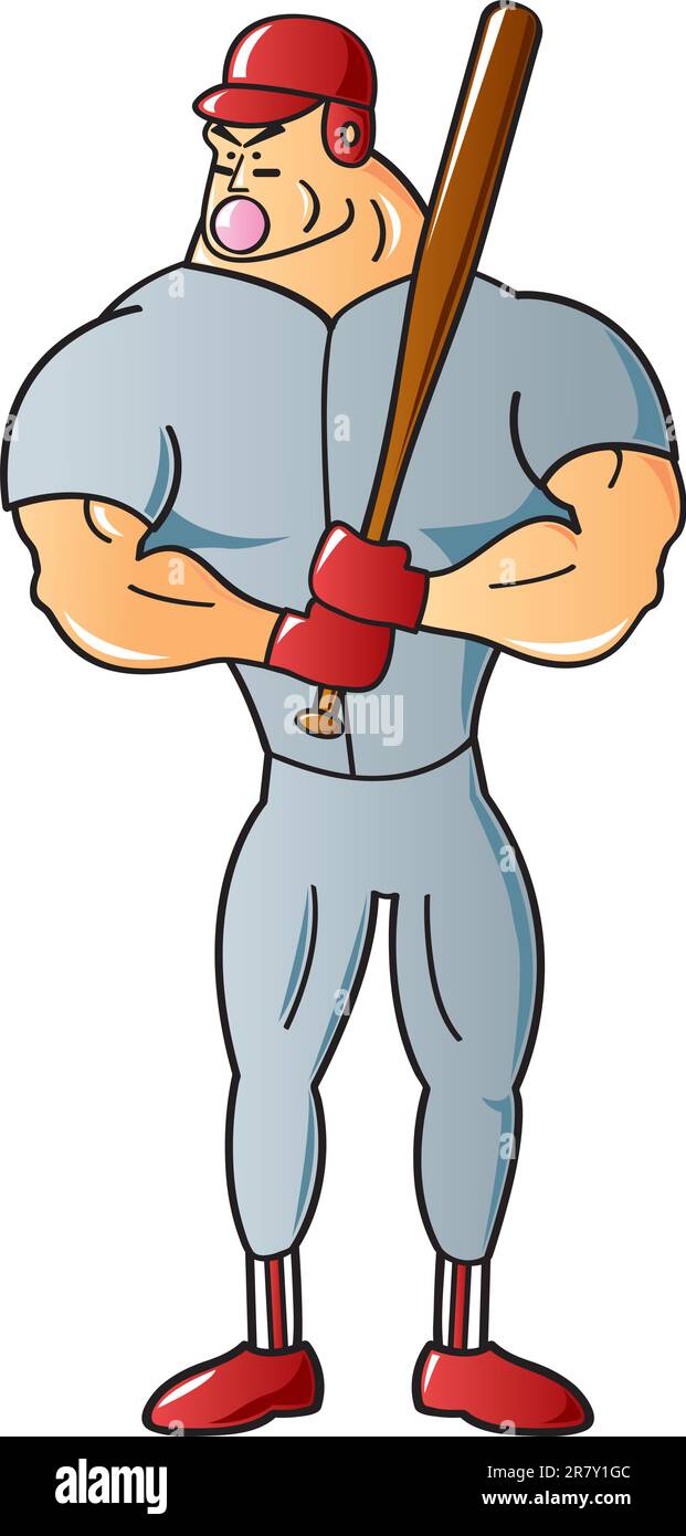 Broken Baseball Bat Vector