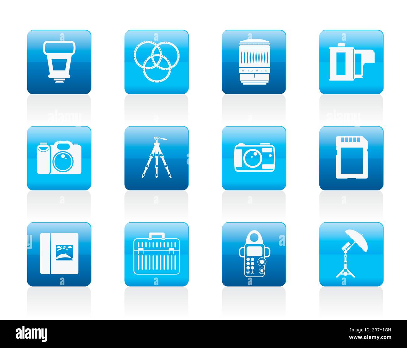 Photography equipment Stock Vector Images - Alamy