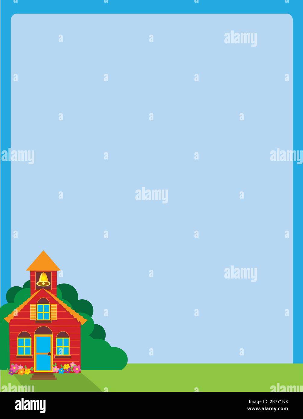 Building and foliage Stock Vector Images - Alamy