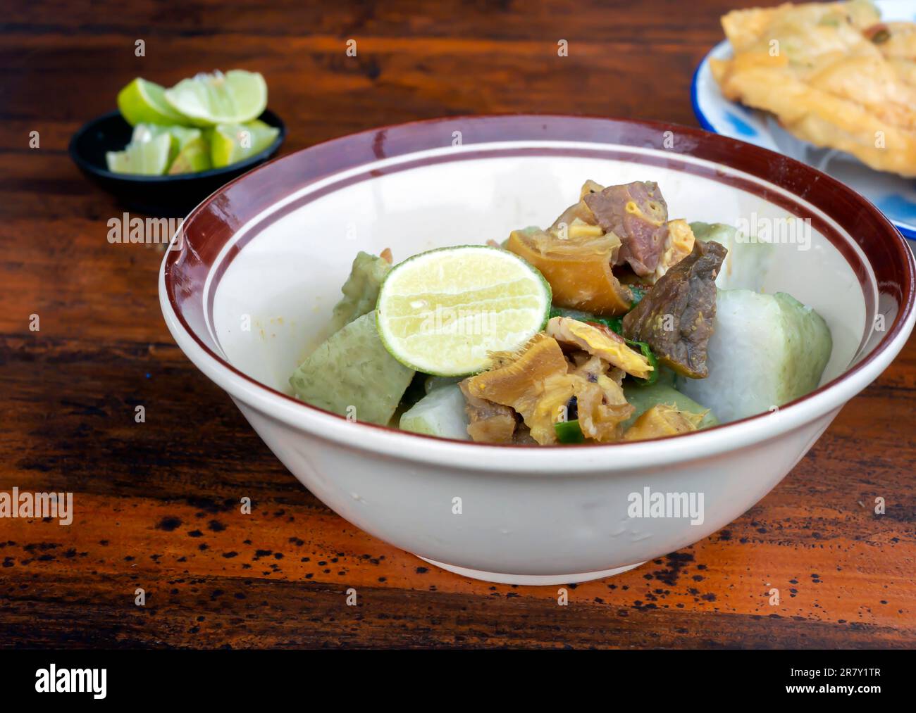 Empal Gentong, a traditional meat soup with coconut milk, from Cirebon ...