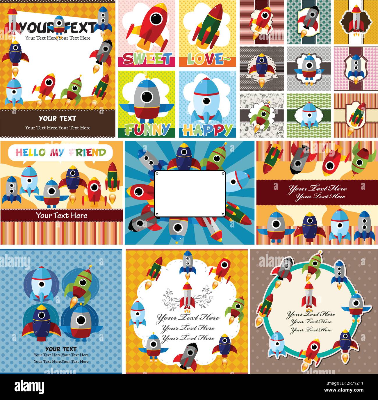 Spaceship border hi-res stock photography and images - Alamy