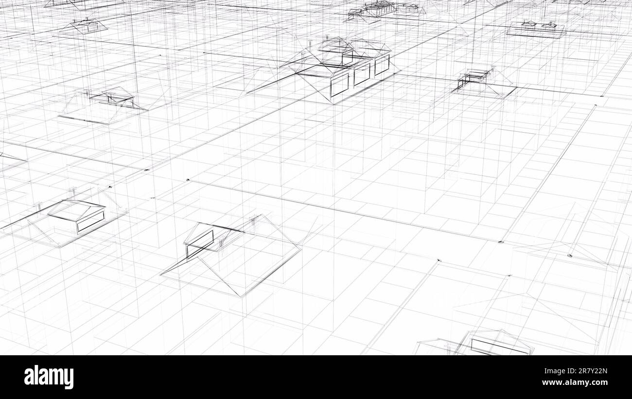 Grid drawing hi-res stock photography and images - Alamy