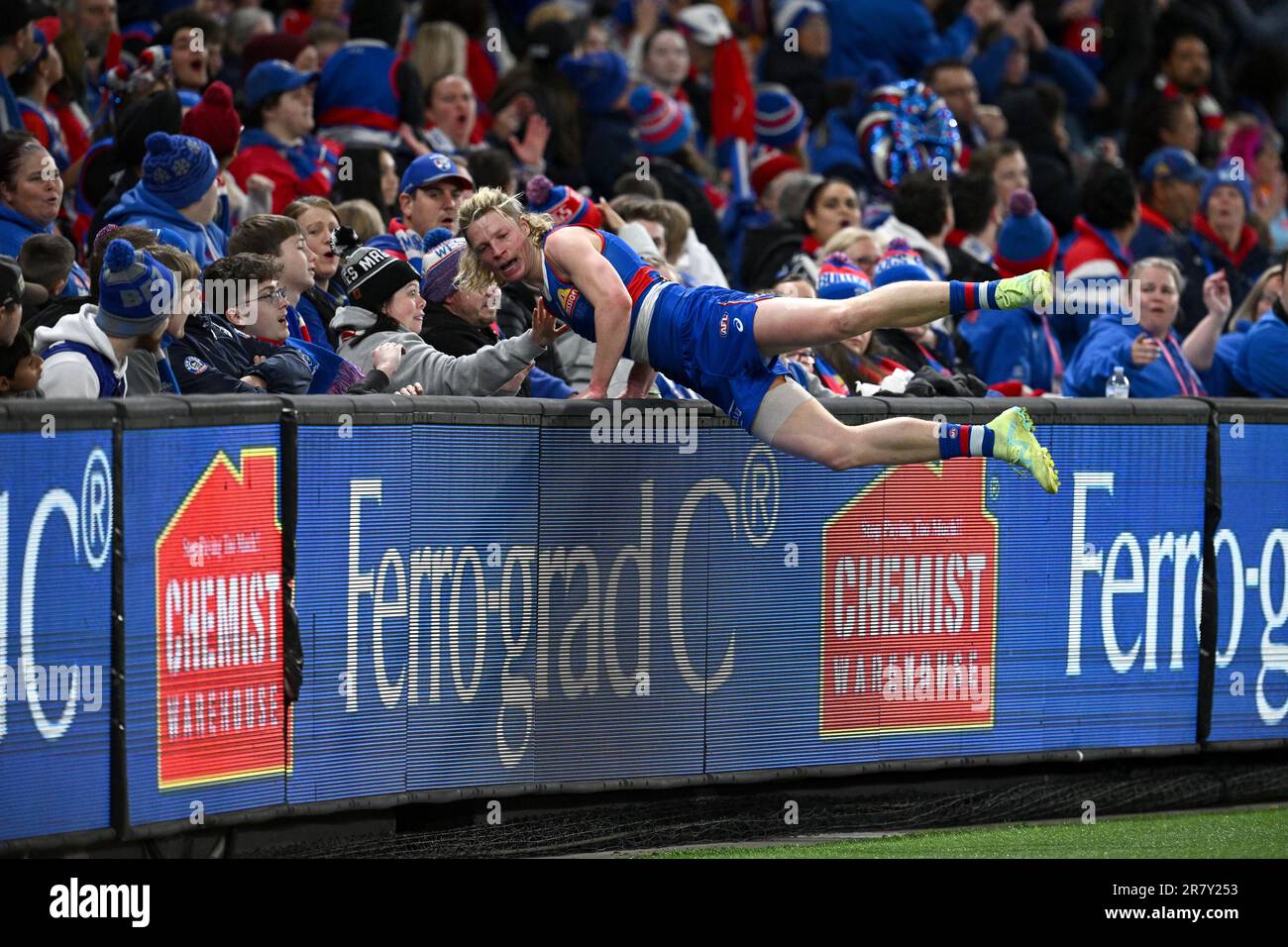 Melbourne, Australia. 18th June, 2023. Cody Weightman of Western ...