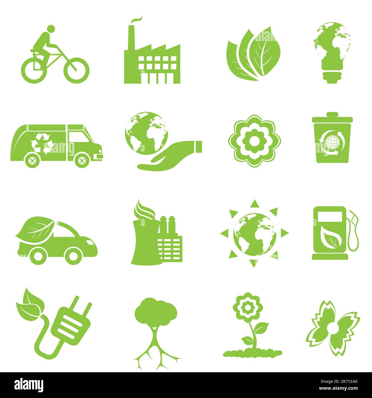 Ecology and environment icon set Stock Vector Image & Art - Alamy