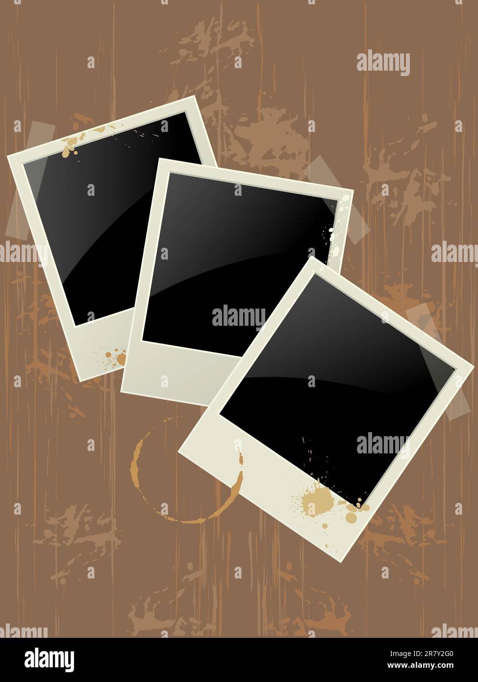 Clean photo frame Stock Vector Images - Alamy