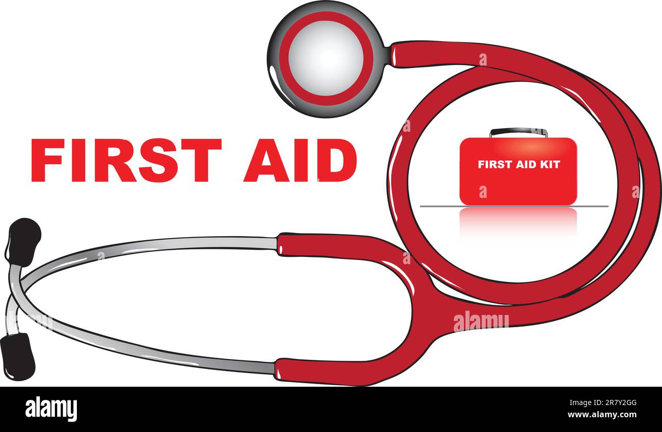 The concept of first aid. Vector illustration Stock Vector Image & Art ...