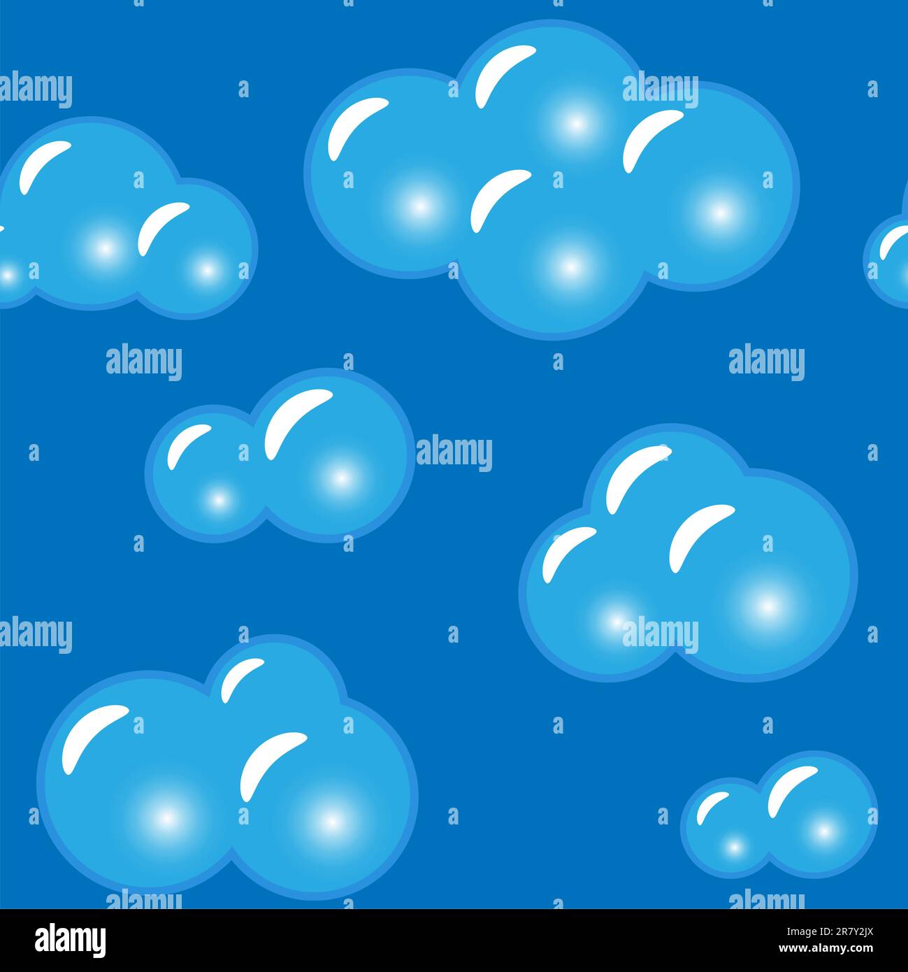 Abstract glass clouds background for your design. Seamless pattern ...