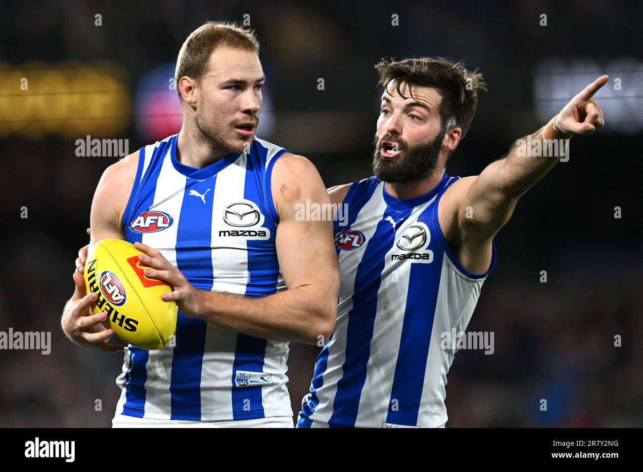 Melbourne, Australia. 18th June, 2023. Ben McKay of North Melbourne ...