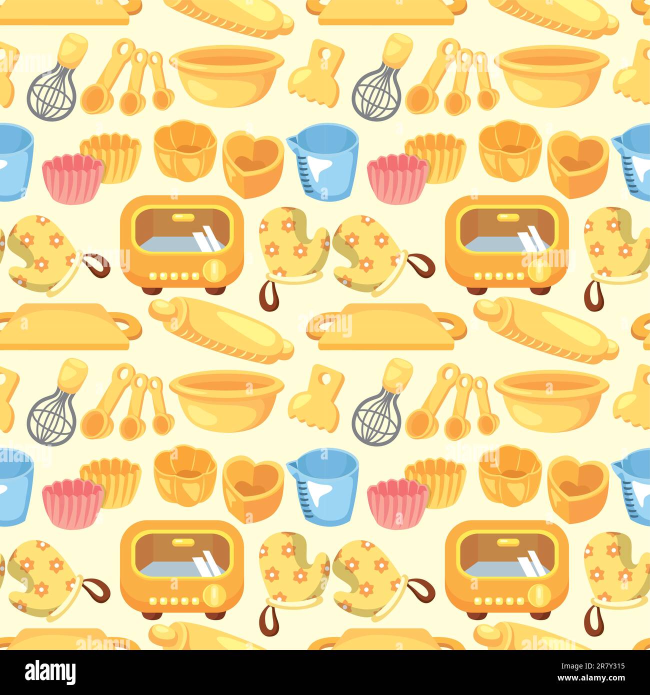 seamless bake tool pattern Stock Vector Image & Art - Alamy