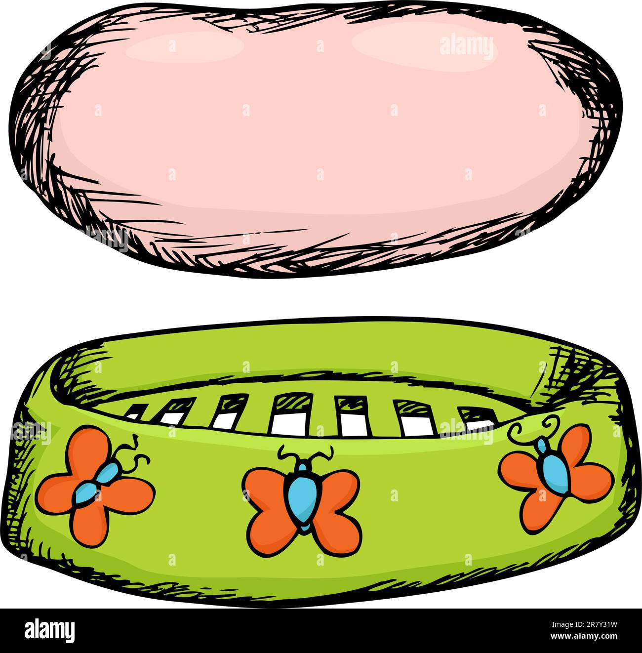 Soap bar hygiene color Stock Vector Images - Alamy