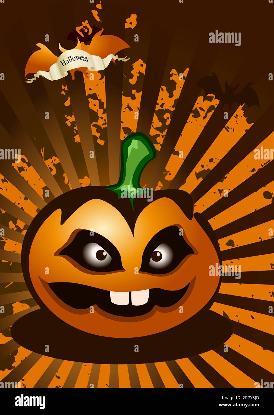 Halloween abstract background, vector illustration Stock Vector Image ...